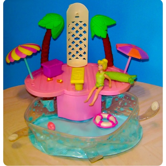 Toys | Vintage Polly Pocket Swimming Pool From The Splashin Fashion ...